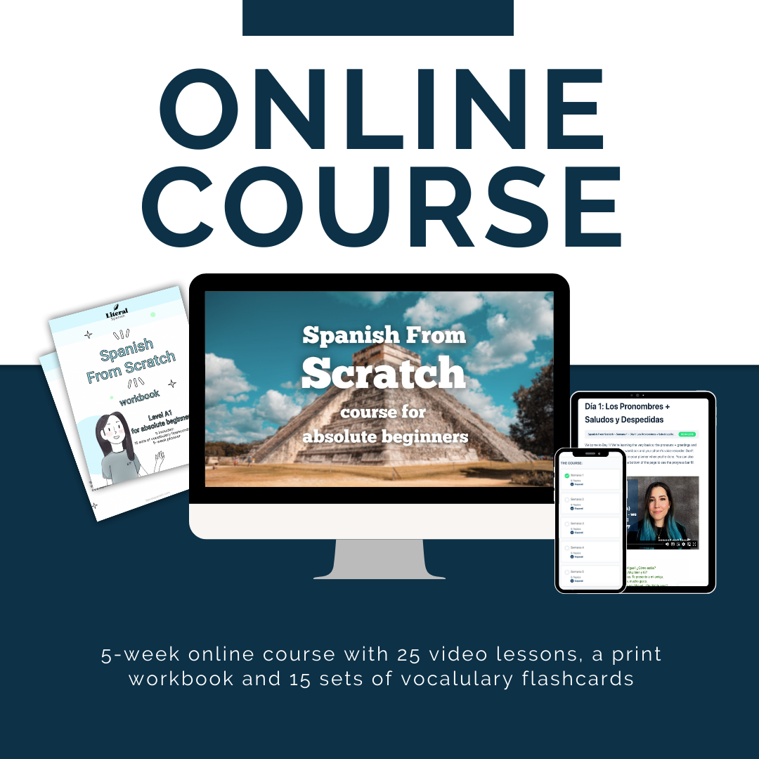 Spanish From Scratch - Literal spanish